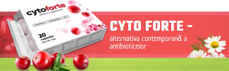 Scapă de infecții urinare și cistită cu Cyto Forte, rapid, natural si ...